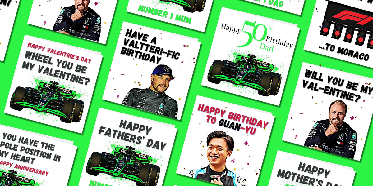 Stake Kick Sauber F1 Cards - Champion Prints – ChampionPrints