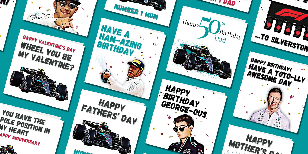 F1 Christmas Cards – ChampionPrints