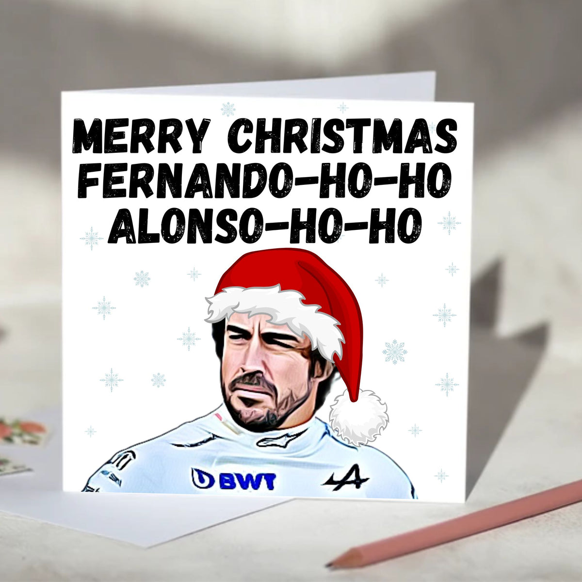 Fernando-Ho-Ho Christmas Card – ChampionPrints